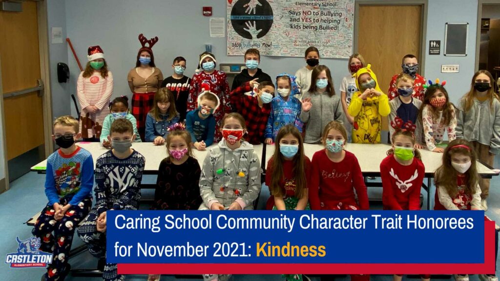 Caring School Community Character Trait Students: Nov & Dec 2021 ...